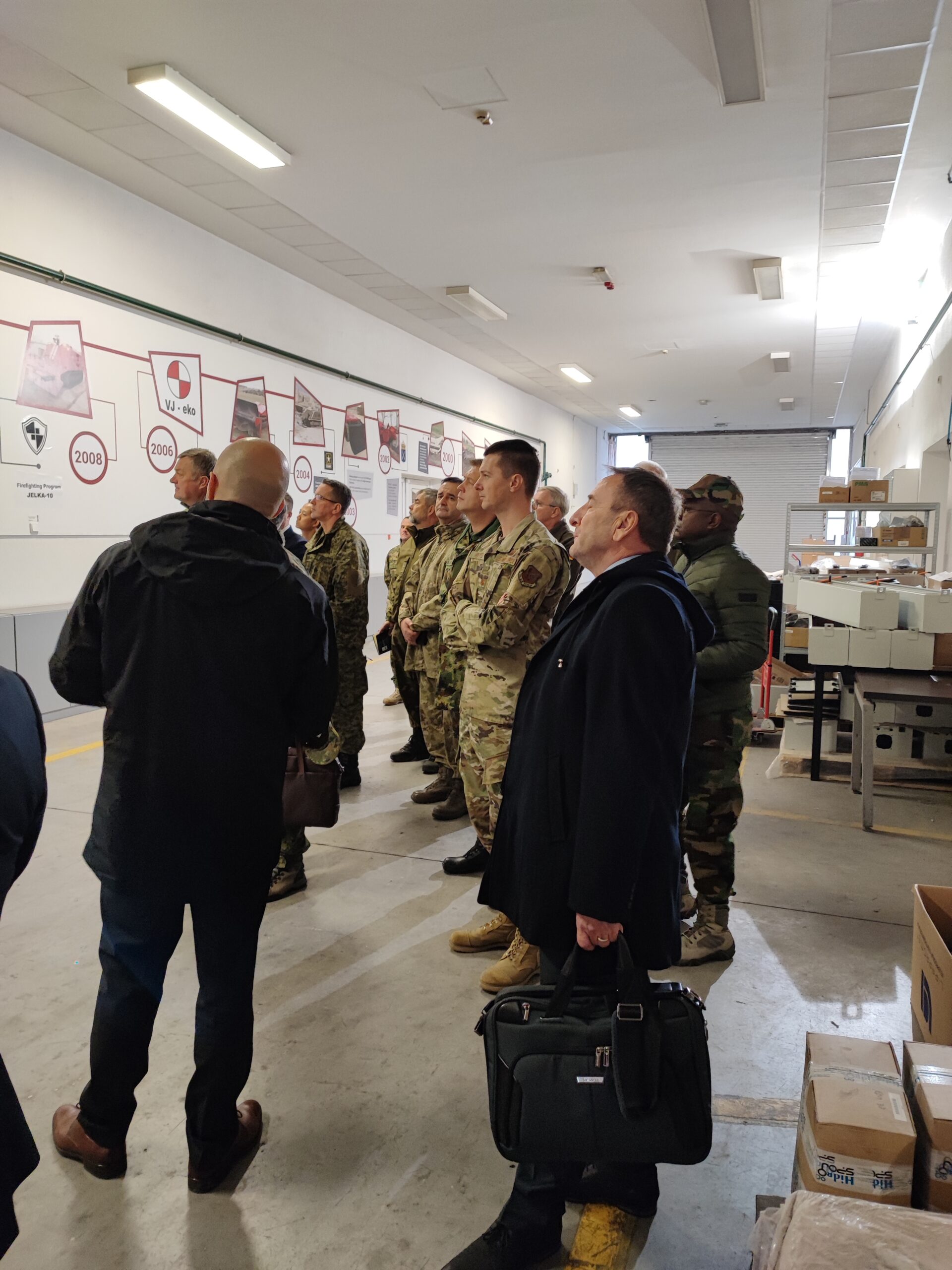 Demonstration of DOK-ING's Robotic Systems to the Military-Diplomatic ...