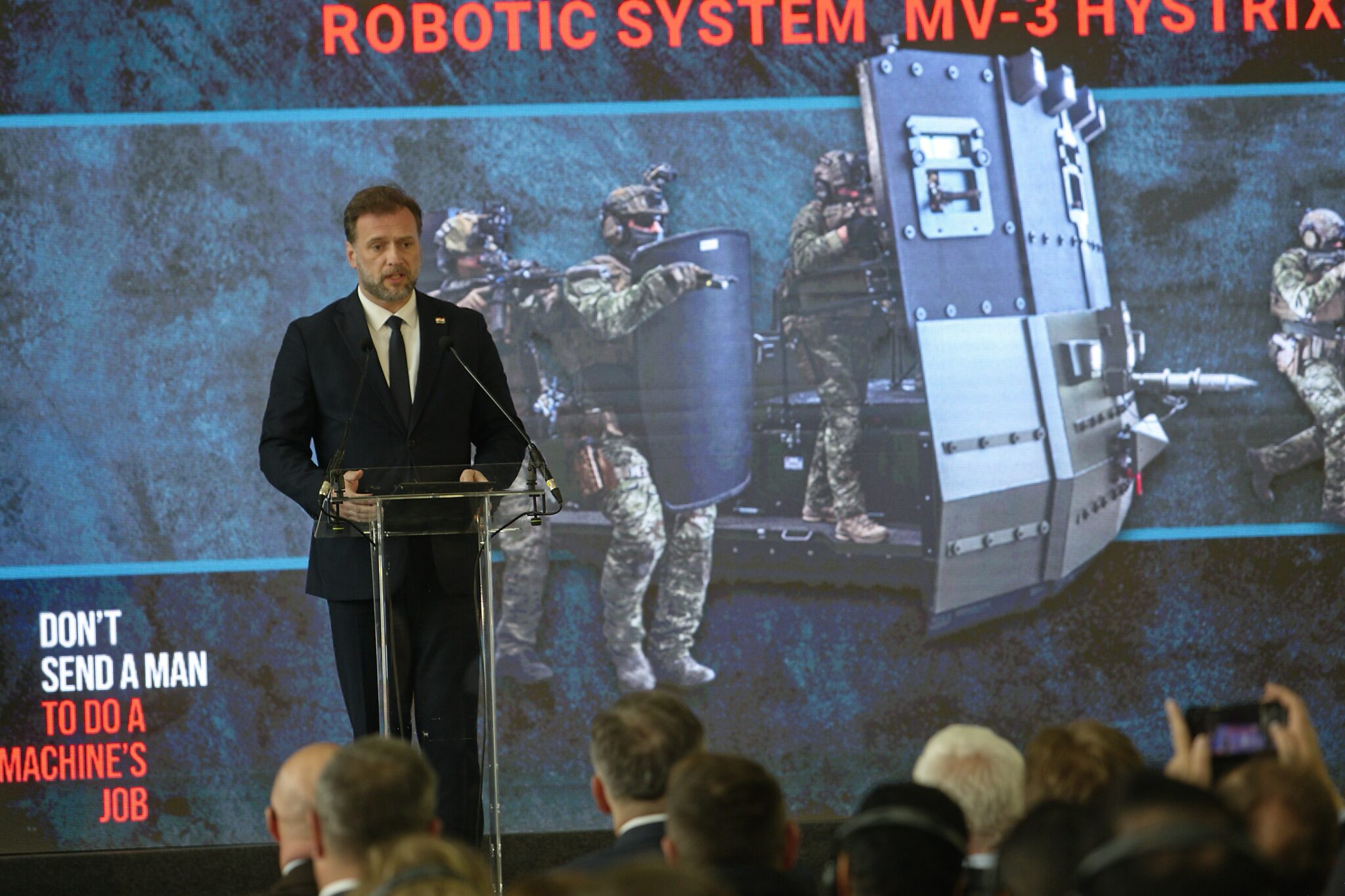 Croatian Premiere of DOK-ING's Counter-Terrorism Robotic System MV-3 ...