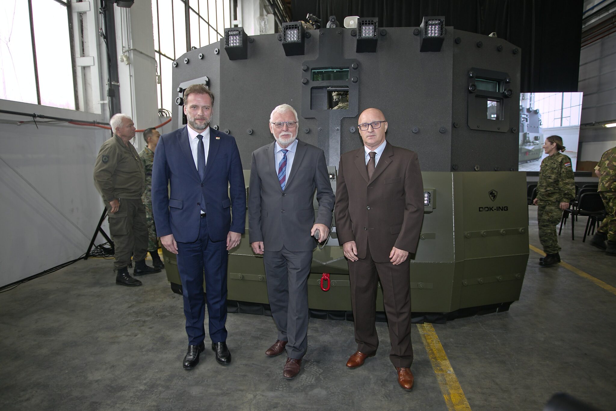 Croatian Premiere of DOK-ING's Counter-Terrorism Robotic System MV-3 ...