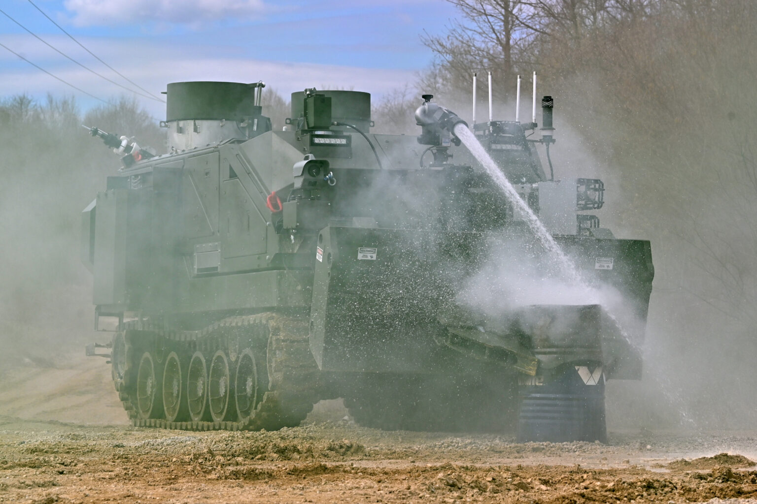 Successful Testing of Unmanned CBRN Defense Systems at "Eugen Kvaternik ...