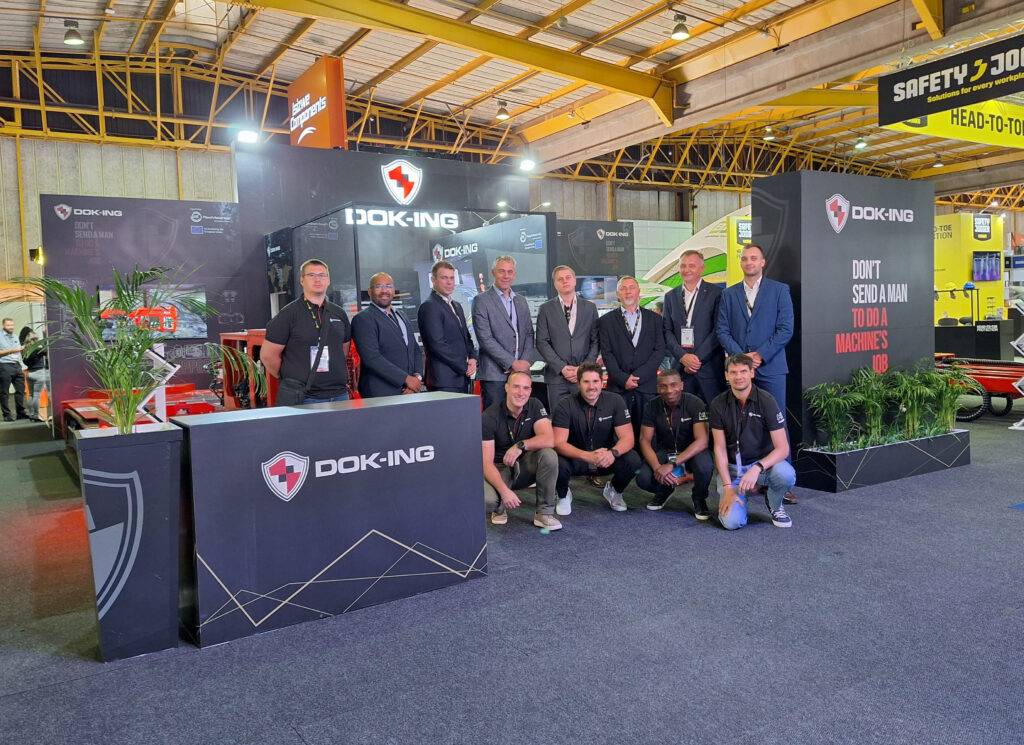 DOK-ING Unveils Cutting-Edge Robotic NRE Fleet and VR Solutions at Electra Mining Africa - DOK-ING